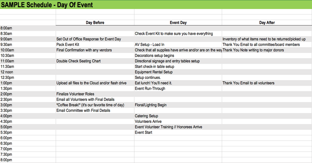 How To Tackle Your Day Of Event Checklist With Ease how-to-tackle-your-day-of-event-checklist-with-ease